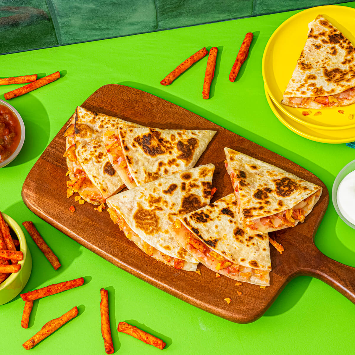 DORITOS® DINAMITA® Spicy Crunchy Quesadillas | Doritos