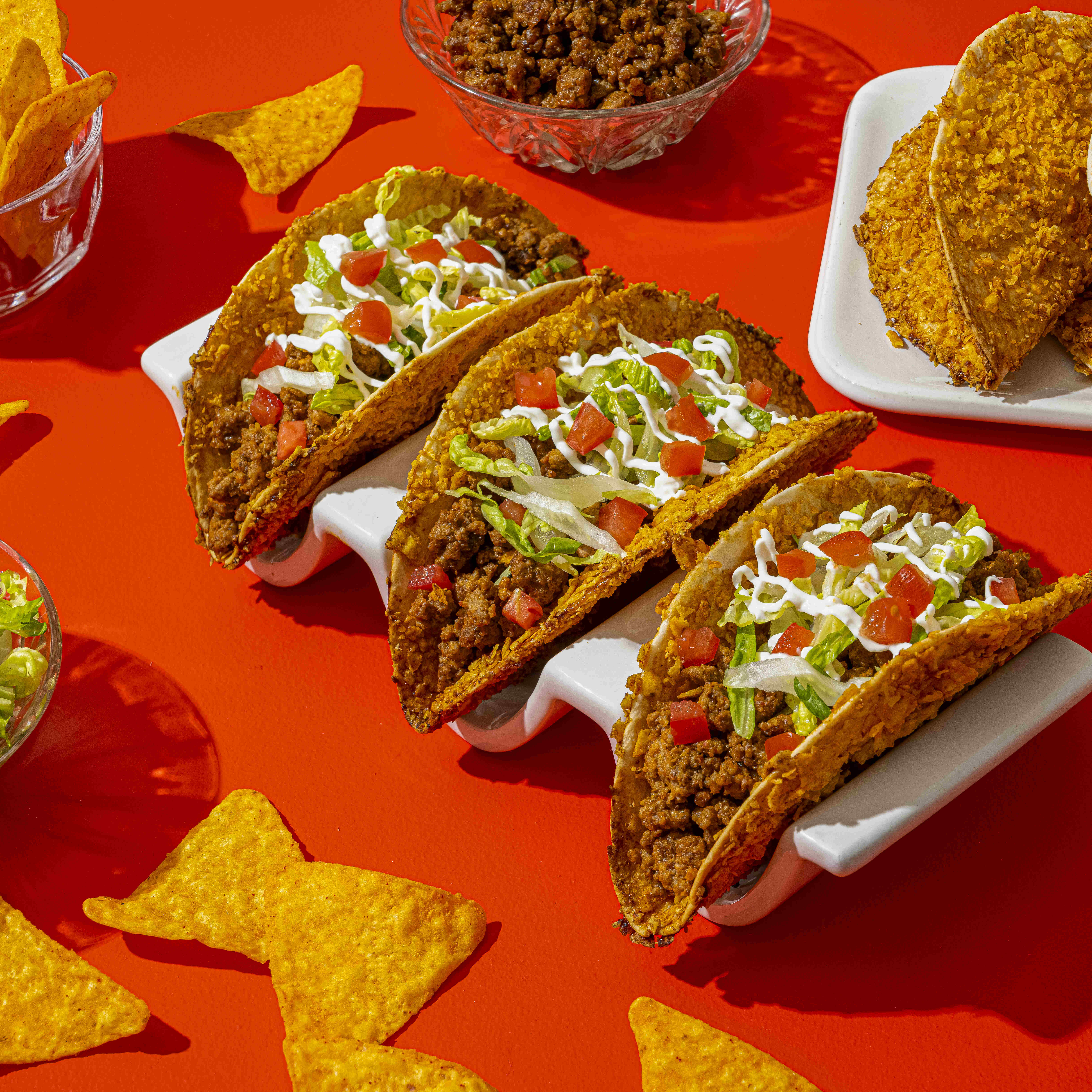 DORITOS® Nacho Cheese Crusted Taco Shells | Doritos