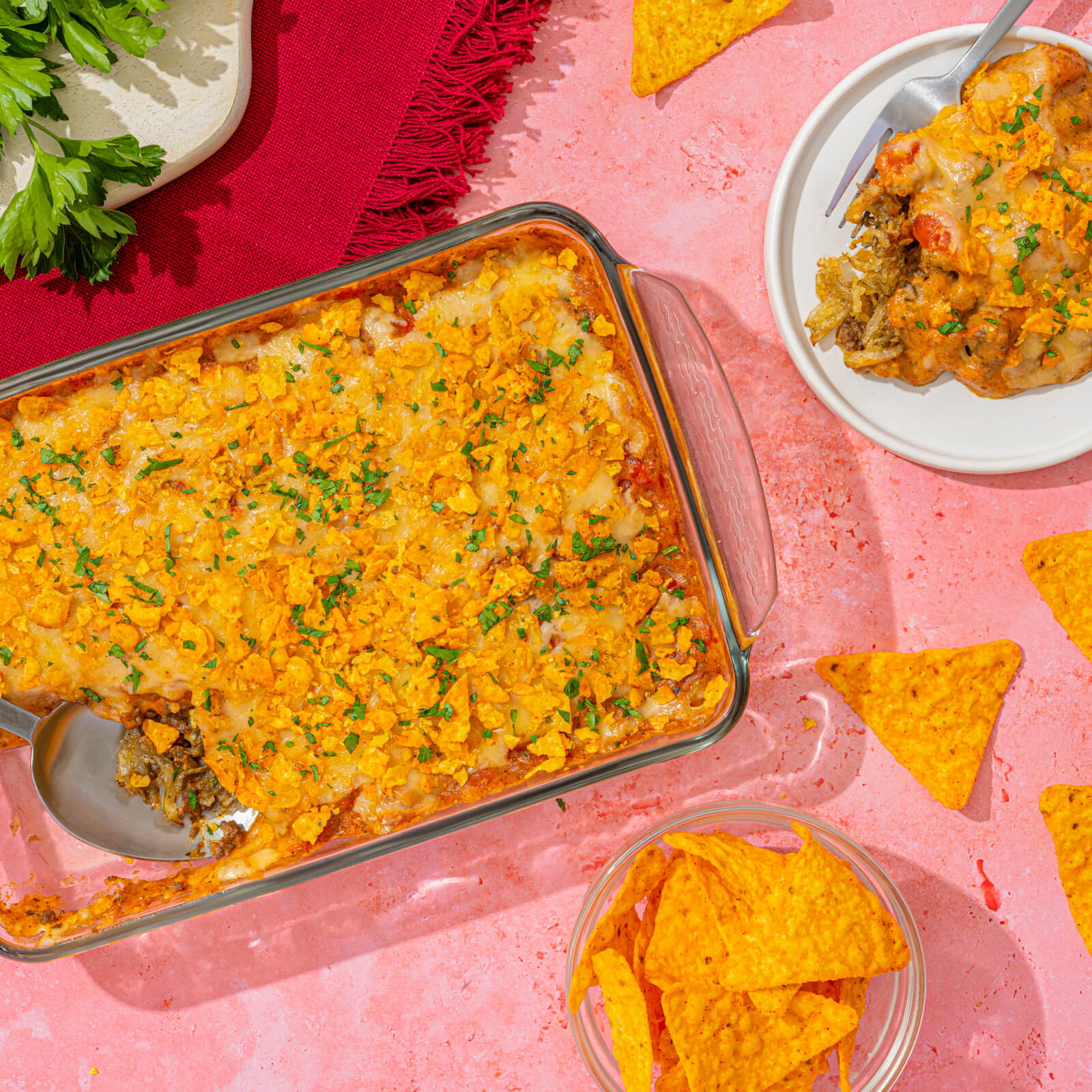 DORITOS® Cheesy Hash Brown Bake | Doritos