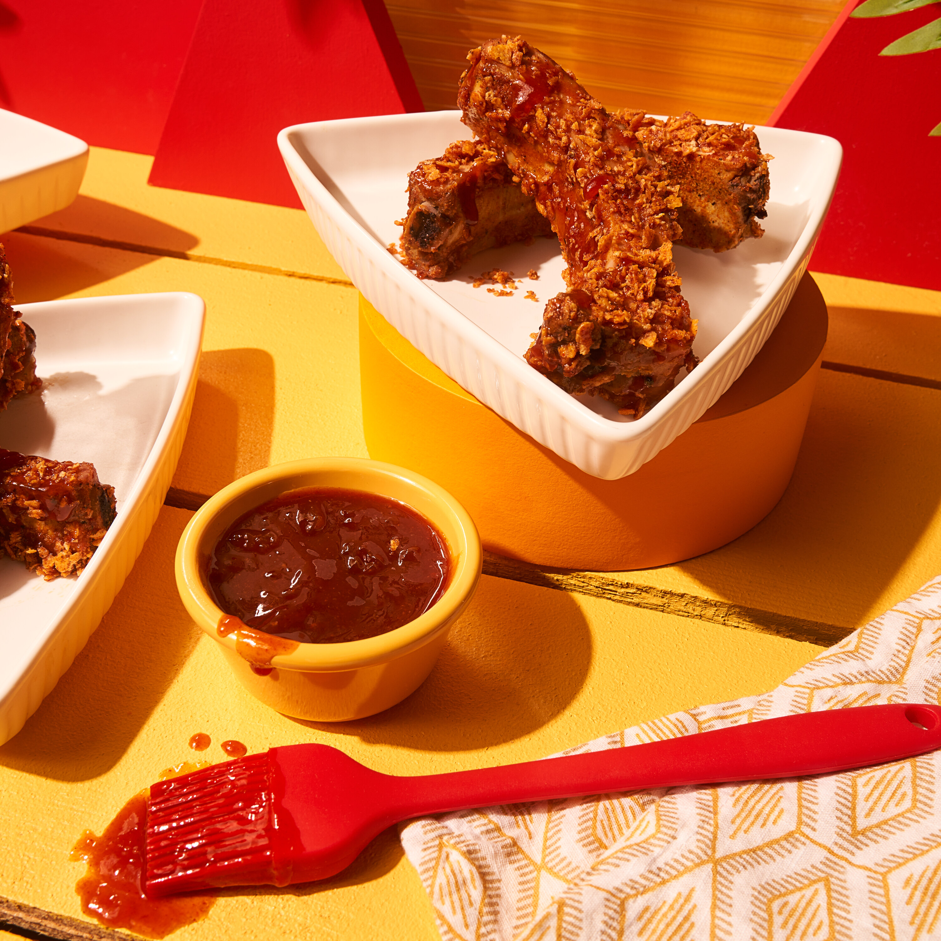 DORITOS® BBQ Crusted Sweet & Sticky Ribs | Doritos